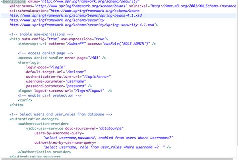 Java Adding Spring Security To An Existing Spring Mvc Stack Overflow