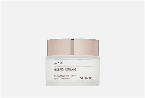 SCINIC Ультраувлажняющий крем с муцином улитки для лица Snail Matrix ...