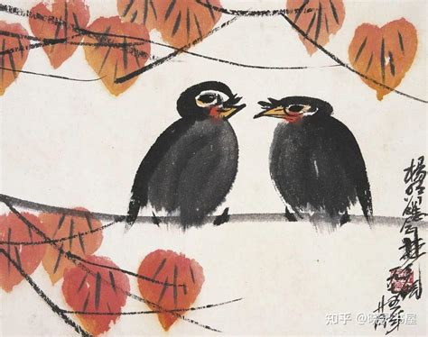 林风眠花鸟画（一） 知乎