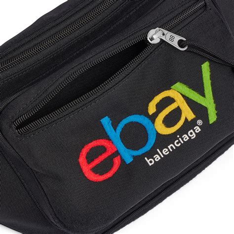 Mens Explorer Beltpack In Black Balenciaga Ca