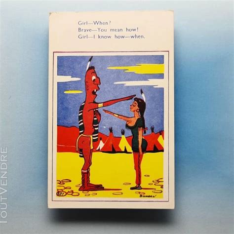 Saucy Comic Postcard Girl Brave How When C1965 Coastal Cards Allscott Tf6