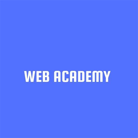 Web Academy Youtube