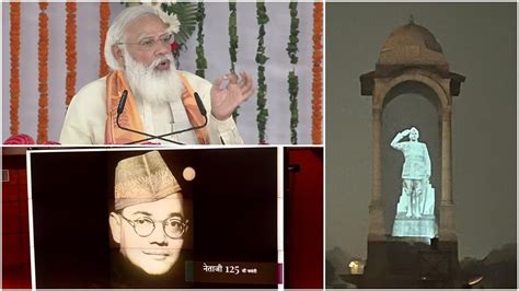 PM Modi To Unveil Netajis Hologram Statue On Jan 23 At India Gate India News The Financial