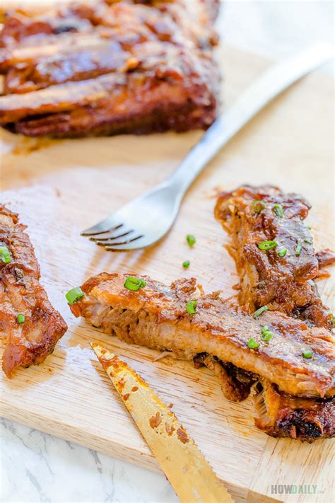 Tasty Slow Cooker Baby Back Ribs Recipe Tender Juicy And Effortless