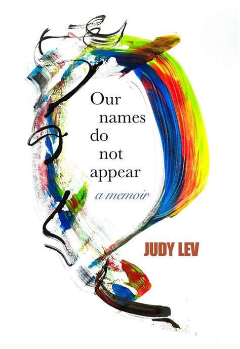 Our Names Do Not Appear Ebook Judy Lev 9781957712086 Boeken