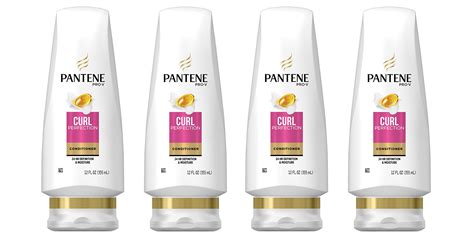 Pantene Curl Perfection Conditioner 12 Fl Oz Pack Of 4 Hydrating