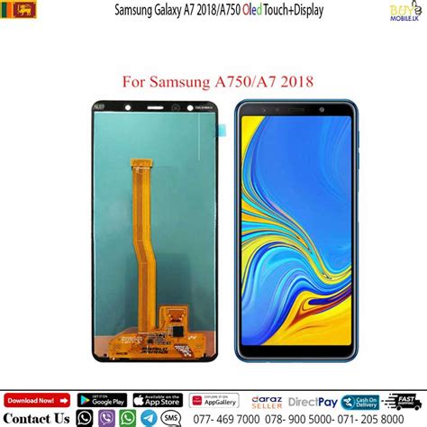 Samsung Galaxy A7 2018a750 Oled Touchdisplay Buymobilelk