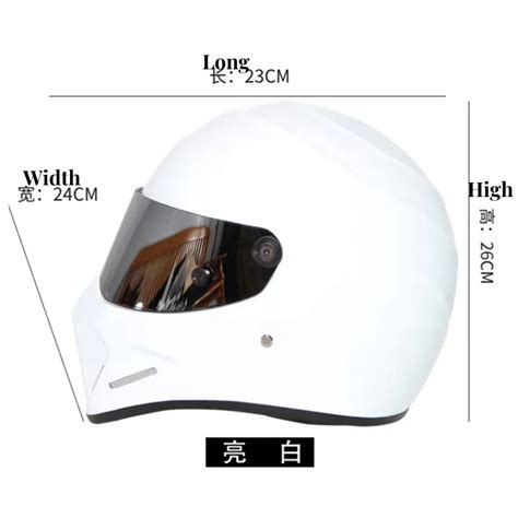 White Helmet Stig For Motorcycles