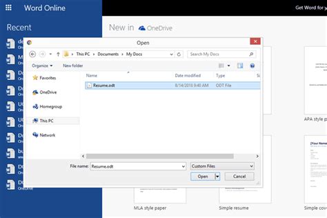 What Is An Odt File And How To Open One