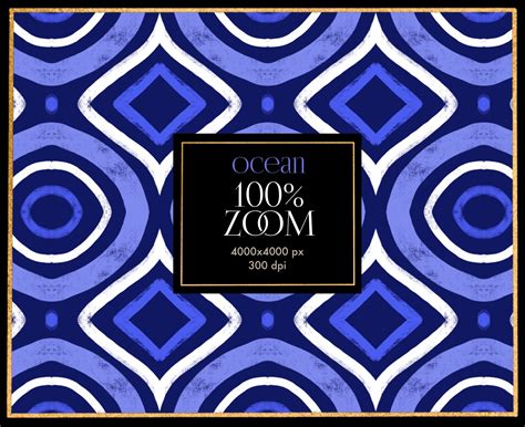 Ocean Pattern Pacific Ocean Texture Pack Printable Wrapping Paper