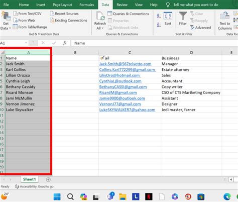 how to separate first and last name in excel android authority