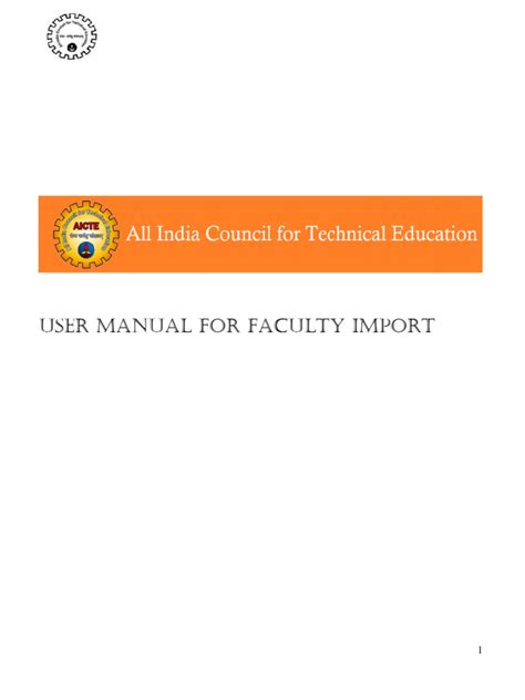 Faculty Import User Help Manual Pdf Computer File Icon Computing