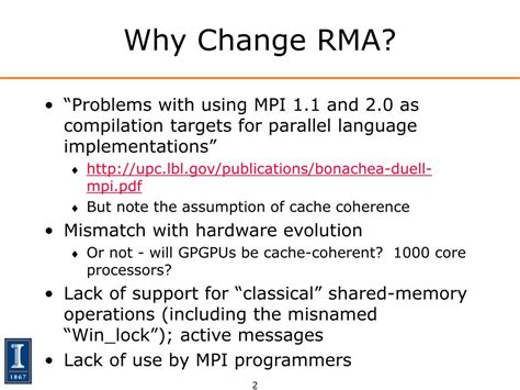 PPT MPI RMA PowerPoint Presentation Free Download ID