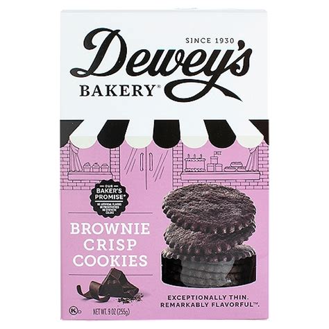 Deweys Bakery Brownie Crisp Cookies 9 Oz