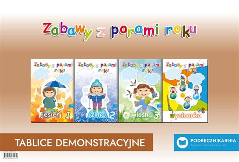 Zabawy z porami roku Podręcznikarnia Wydawnictwo Edukacyjne