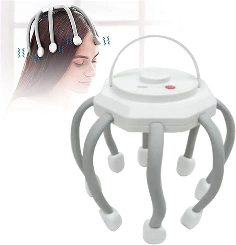 New Scalp Massager Electric Head Massager With 3 Modes360 Degree Head