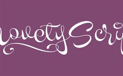 Novety Script Font Font Tr