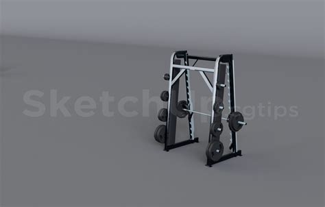 13914 Free Sketchup Gym Model Download