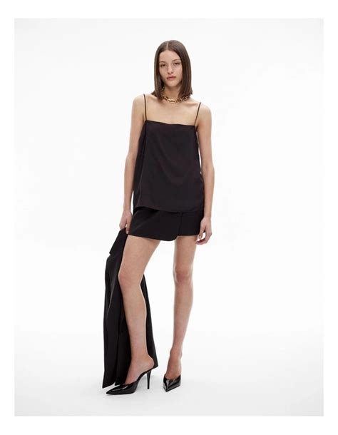 Witchery Silk Camisole In Black Myer