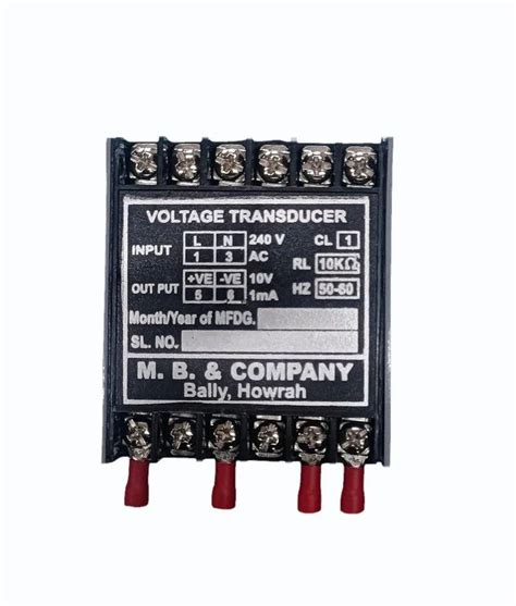 Ac Voltage Transducer At ₹ 3200 Piece Voltage Transducer In Howrah Id 2853376303012