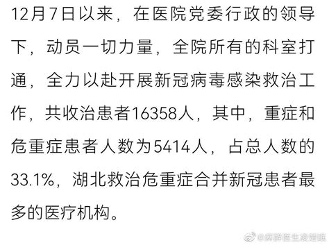 中国悲剧档案【老号】 On Twitter 补充！12月7日至今我院收了16000 新冠病人，重症5400