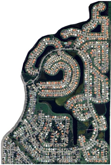 Road Resurfacing Map Lake Of The Woods Of Jacaranda