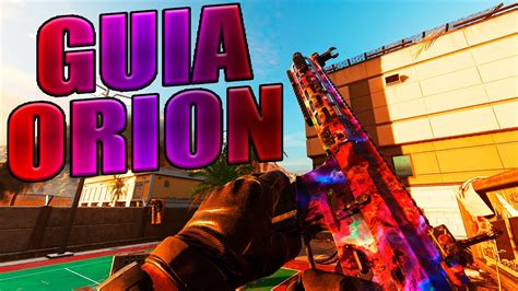 COMO CONSEGUIR EL CAMUFLAJE ORION MÁS FACÍL YouTube