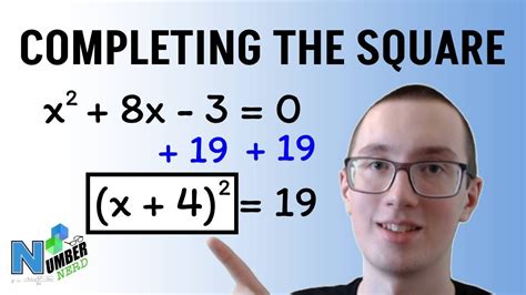 How To Solve Quadratic Equations By Completing The Square Algebra 2