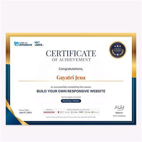 Gayatri Jena On Linkedin Ccbpians Nxtwaveteam Nxtwave Share