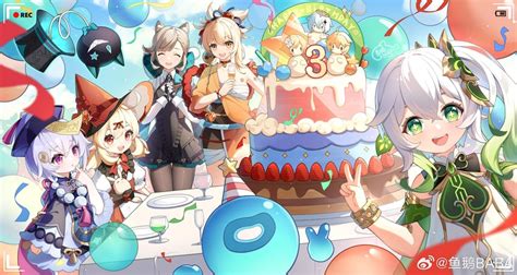 Lumine Aether Klee Paimon Nahida And More Genshin Impact Drawn By Yu E Baba Danbooru