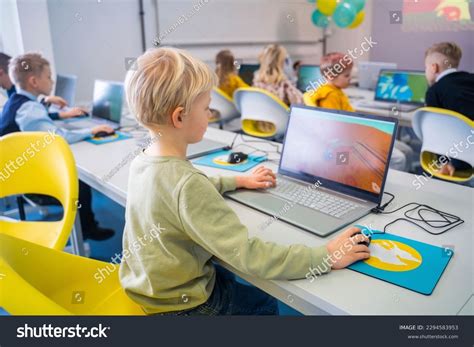 Computer Device In Classroom Over 10524 Royalty Free Licensable Stock