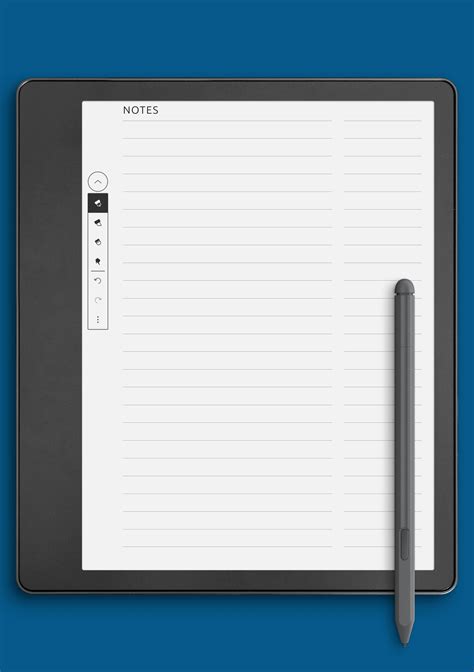 Download Printable Ruled Grid 2 Column Left Pdf