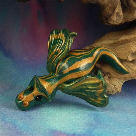 Tiny Elemental Fire Dragon Ennyth Ooak Sculpt Folksy