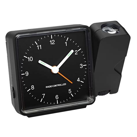 Radio Controlled Projection Alarm Clock With Analogue Display Tfa Dostmann