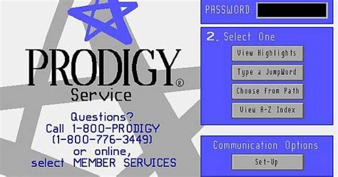 Prodigy An Alternative To Aol R Nostalgia