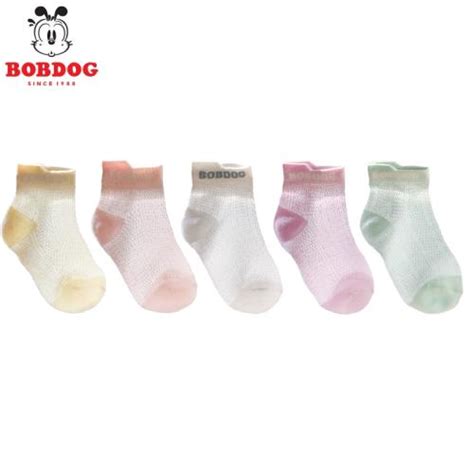 巴布豆5雙裝兒童網眼襪春夏薄款 男孩女孩純色透氣網眼襪夏季童襪襪子etmall東森購物網