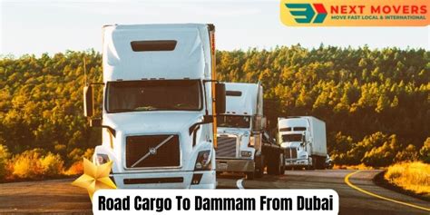 No1 Cargo To Dammam From Dubai Next Movers