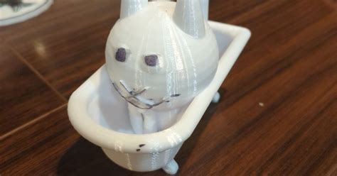 The Battle Cats Bath Cat By Miketru Download Free Stl Model