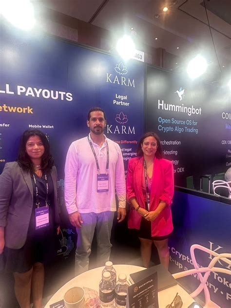 Karm Legal Consultants On Linkedin Token2049 Cryptoasset Token Dubai Vara Crypto Singapore