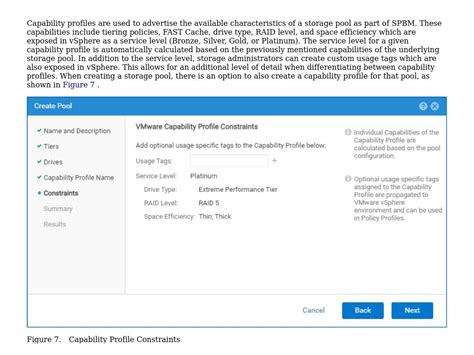 Capability Profiles Dell Unity Virtualization Integration Dell Technologies Info Hub