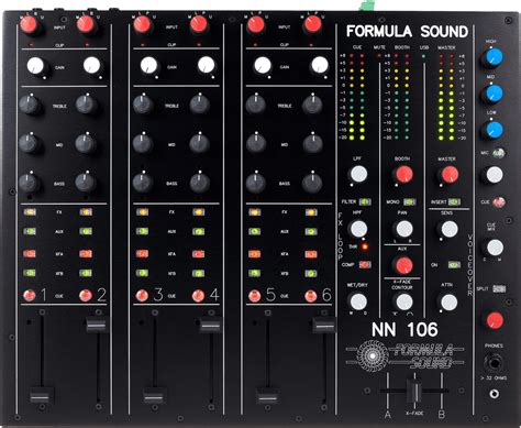 Test Formula Sound NN 106 Installationsmixer für DJs DJ LAB