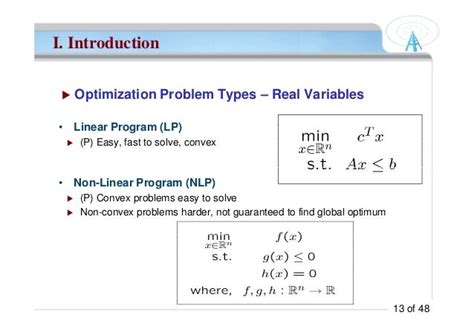 Introduction To Optimization Problems
