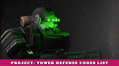 Project Tower Defense Codes Try Hard Guides