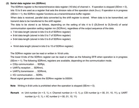 Uart Baud Rate Setting Forum Rl78 Mcu Renesas Engineering Community