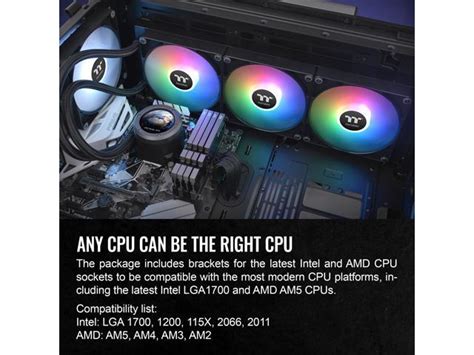 Thermaltake TH420 V2 Ultra ARGB CL-W386-PL14SW-A Liquid / Water Cooling ...