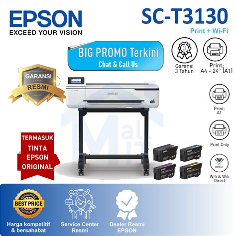 Jual PRINTER EPSON SURECOLOR SC T SC T STAND PLOTTER A INCI Resmi Shopee Indonesia