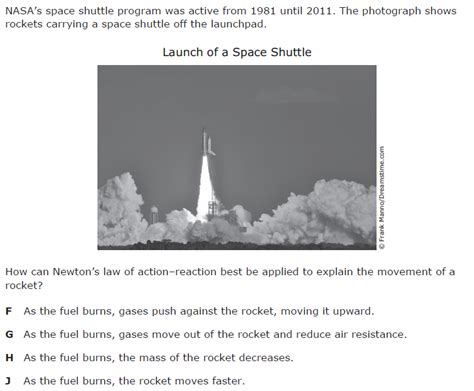 Science Released STAAR Questions 8 6C