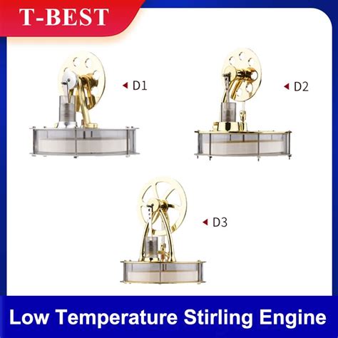 Low Temperature Stirling Engine Assembled Electric Grandado