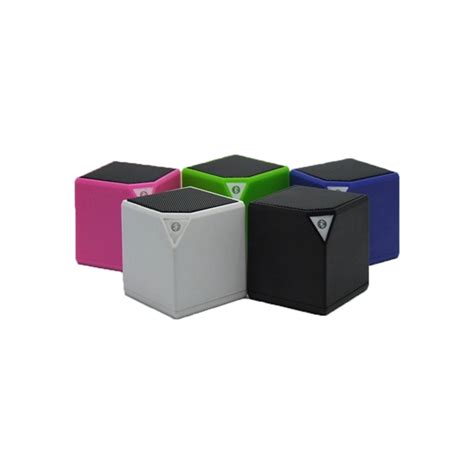 Promotional Square Bluetooth Speaker Cube Shaped Speaker Everything