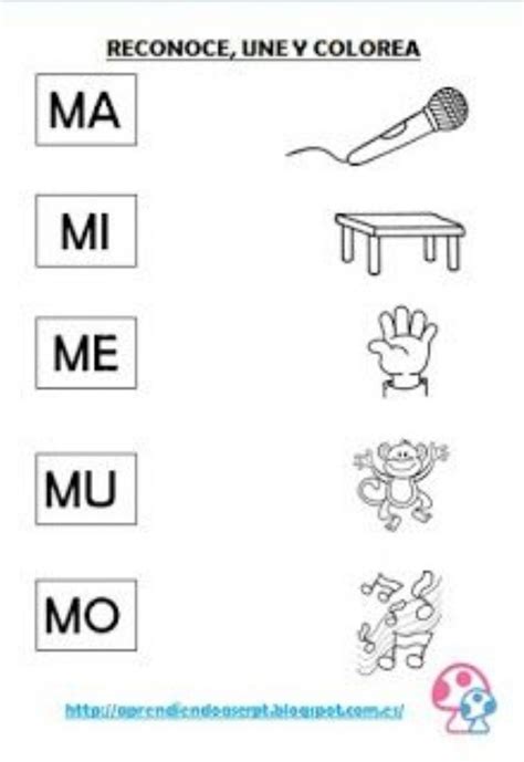 Fonema M Online Pdf Worksheet | Live Worksheets 758 | Lectura de ...